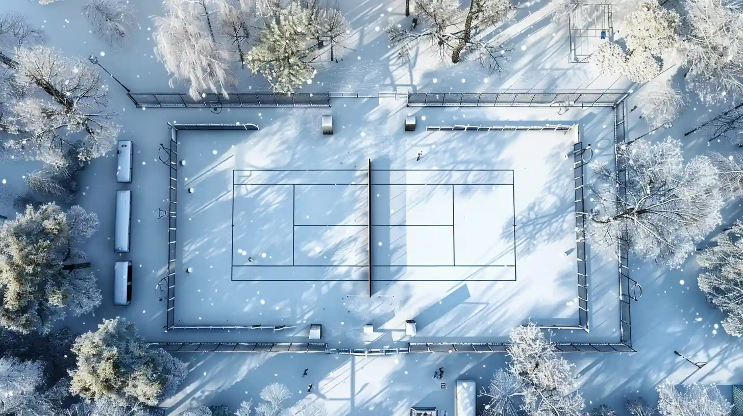 Winter Tennis Court Protection Tips | Polypave Court Shield